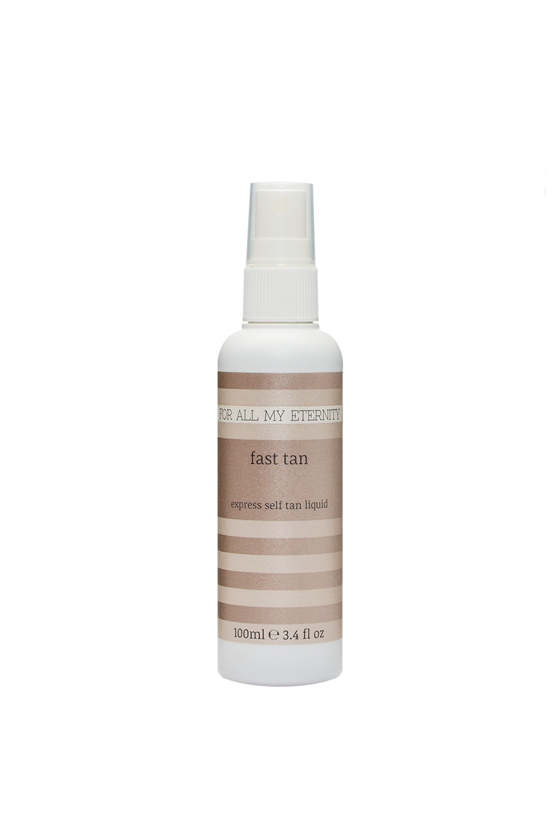 Fast Tan Express Tanning Liquid (Dark - Tinted) 60 minute self tan ...